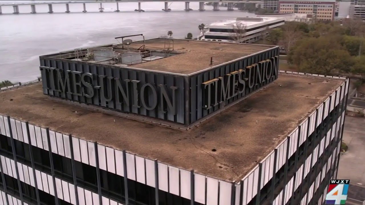 Times-Union building could be demolished by mid-summer - YouTube