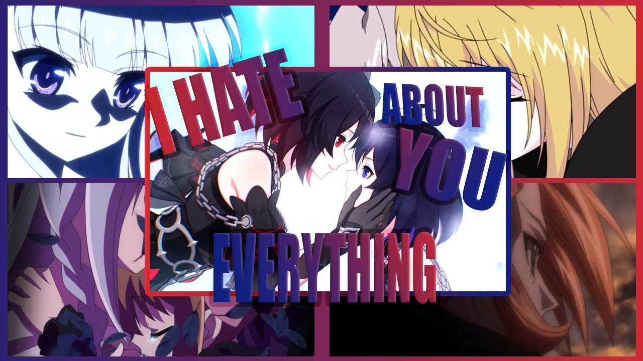 [Dark] Magical Girl Transformations - I Hate Everything About You - YouTube