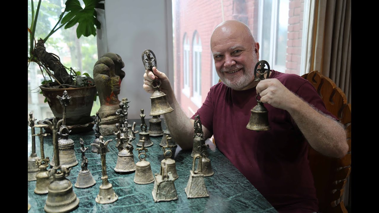 Magar Shamanic bells for healing ritual and trance (from far west Nepal ...