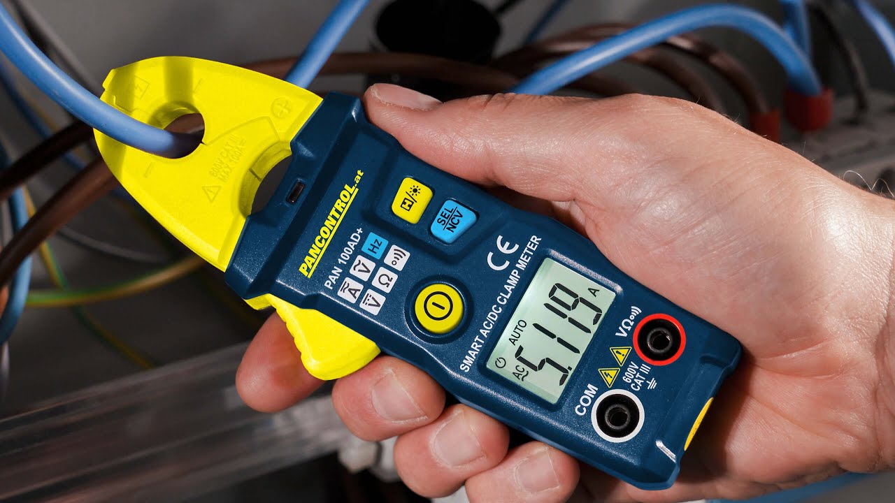 PAN 100AD+ EN - Digital clamp meter 100A AC/DC with automatic function ...