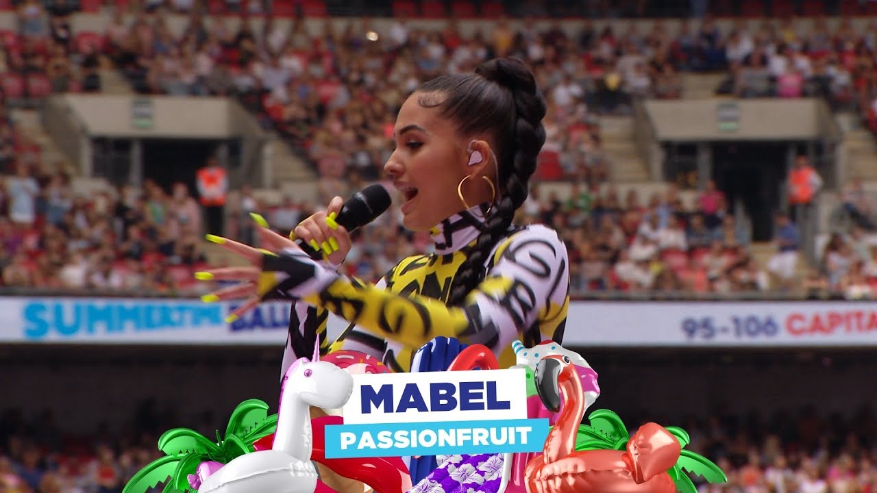 Mabel - ‘Passionfruit’ (live at Capital’s Summertime Ball 2018) - YouTube
