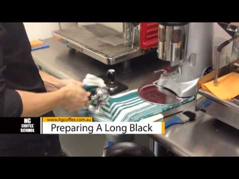 How to make a long black - YouTube