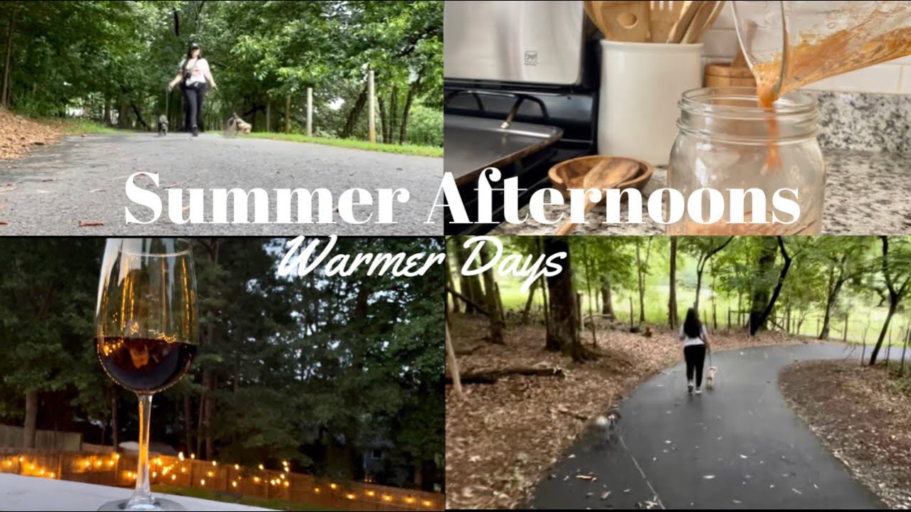 Spring turns into Summer, Cosy Summer Afternoons 🍷 - YouTube