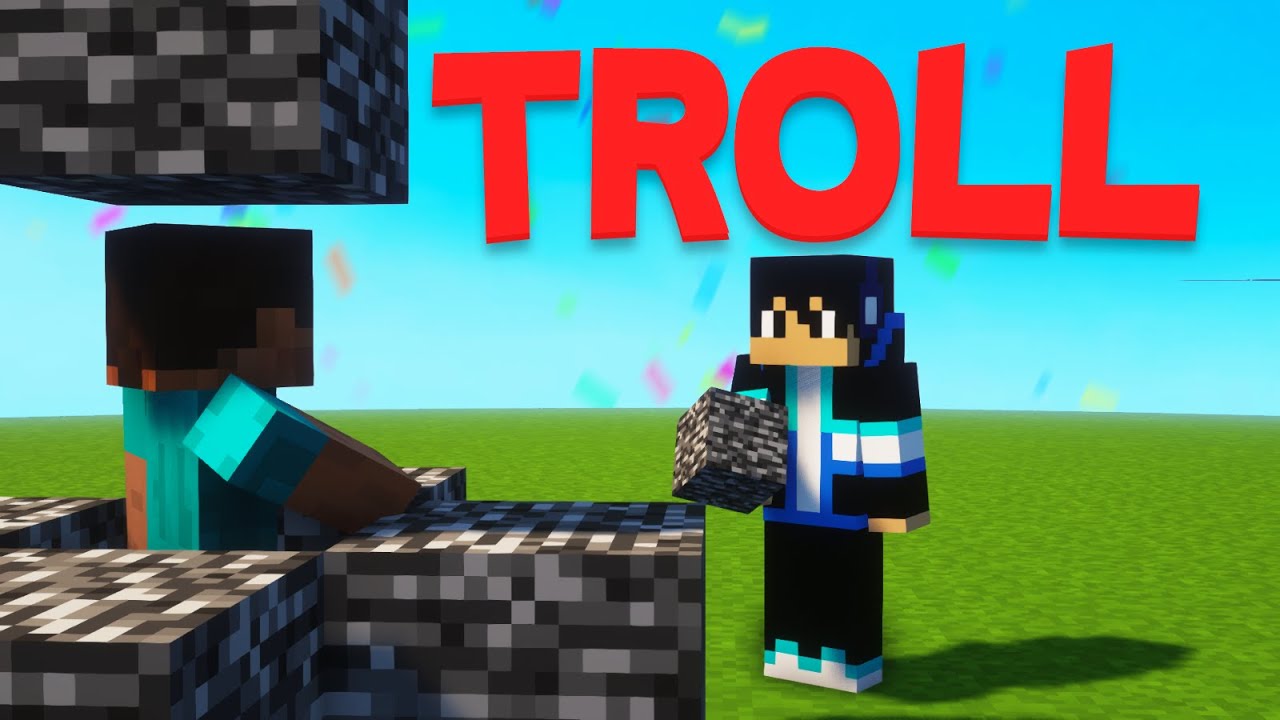 Trolling Players In Bedwars | Pika Network | HINDI | - YouTube