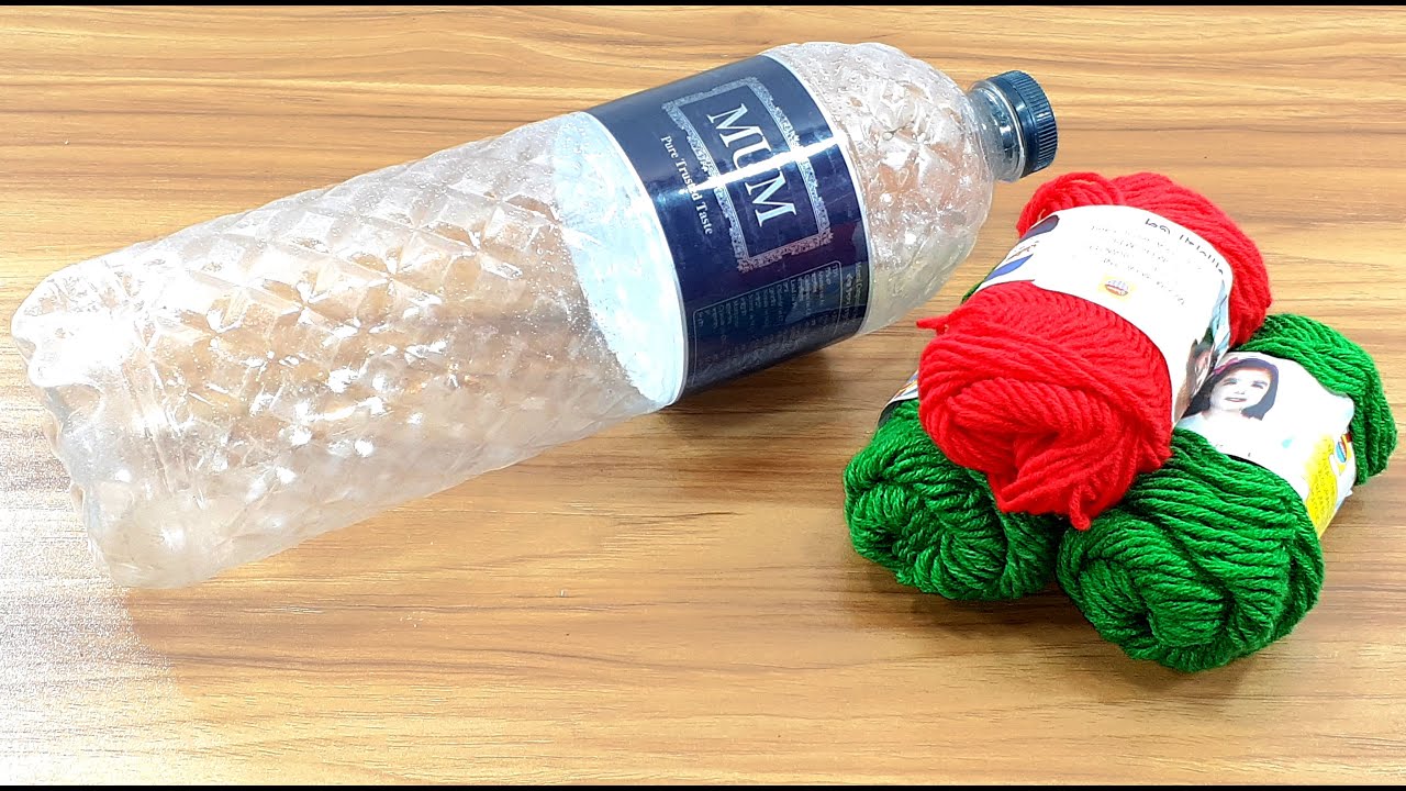 BEAUTIFUL WALL HANGING OUT OF WASTE PLASTIC BOTTLE REUSE | BEST OUT OF ...