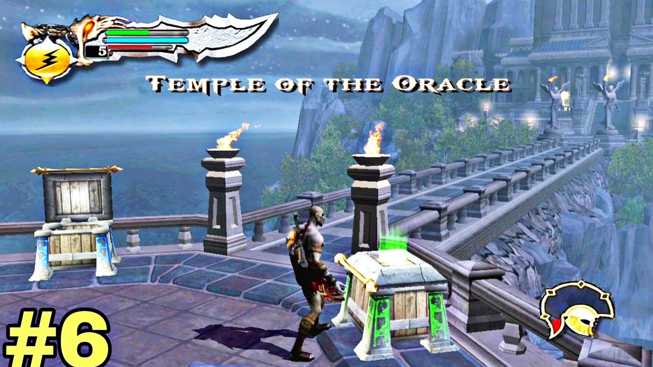 God of War 1 Remastered Walkthrough Pc Gameplay - TEMPLE OF THE ORACLE ...