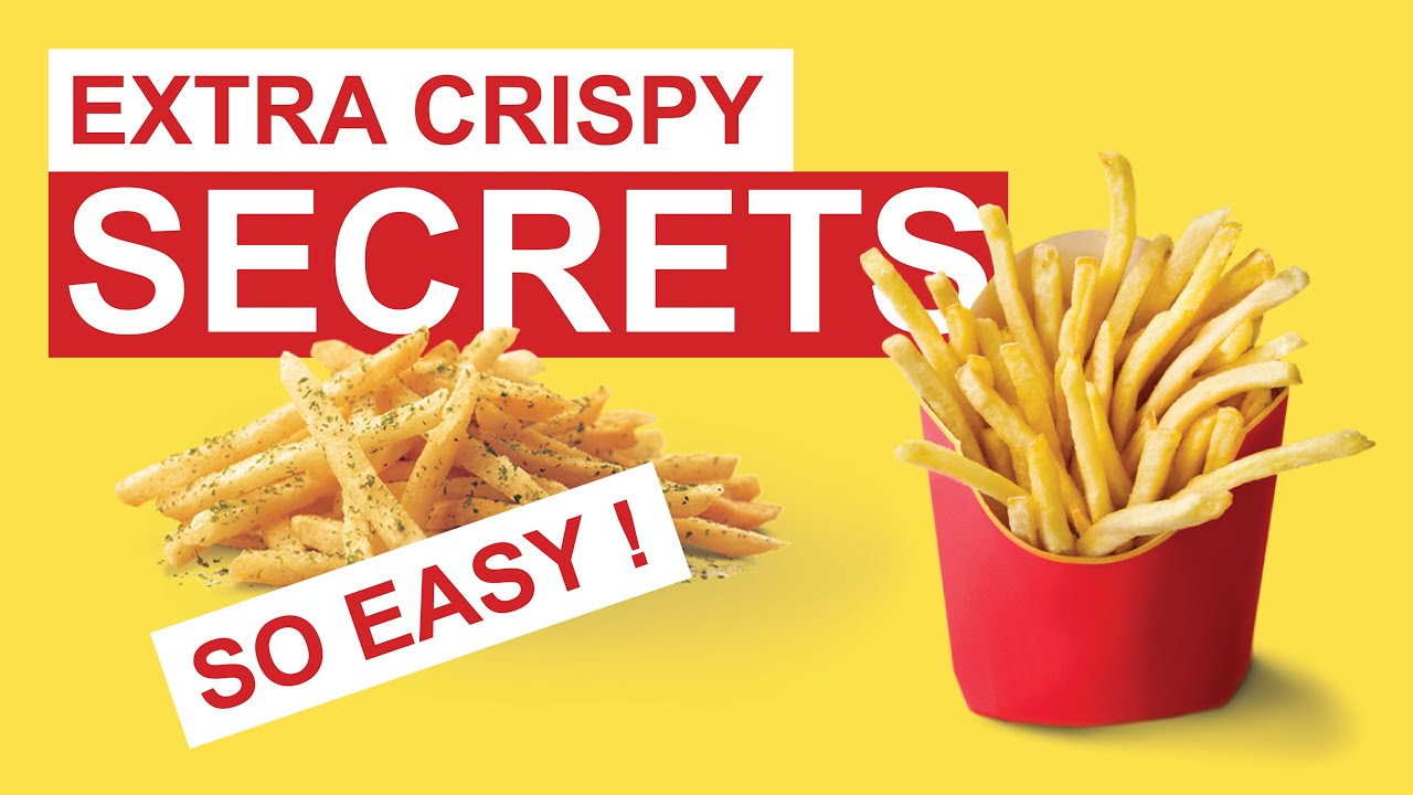 How to make EXTRA CRUNCHY fries ‼️ 2 SECRETS - YouTube