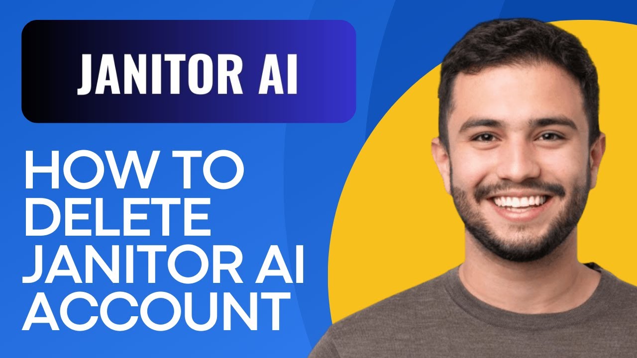 How to Delete Janitor Ai Account (2025) Quick and Easy - YouTube