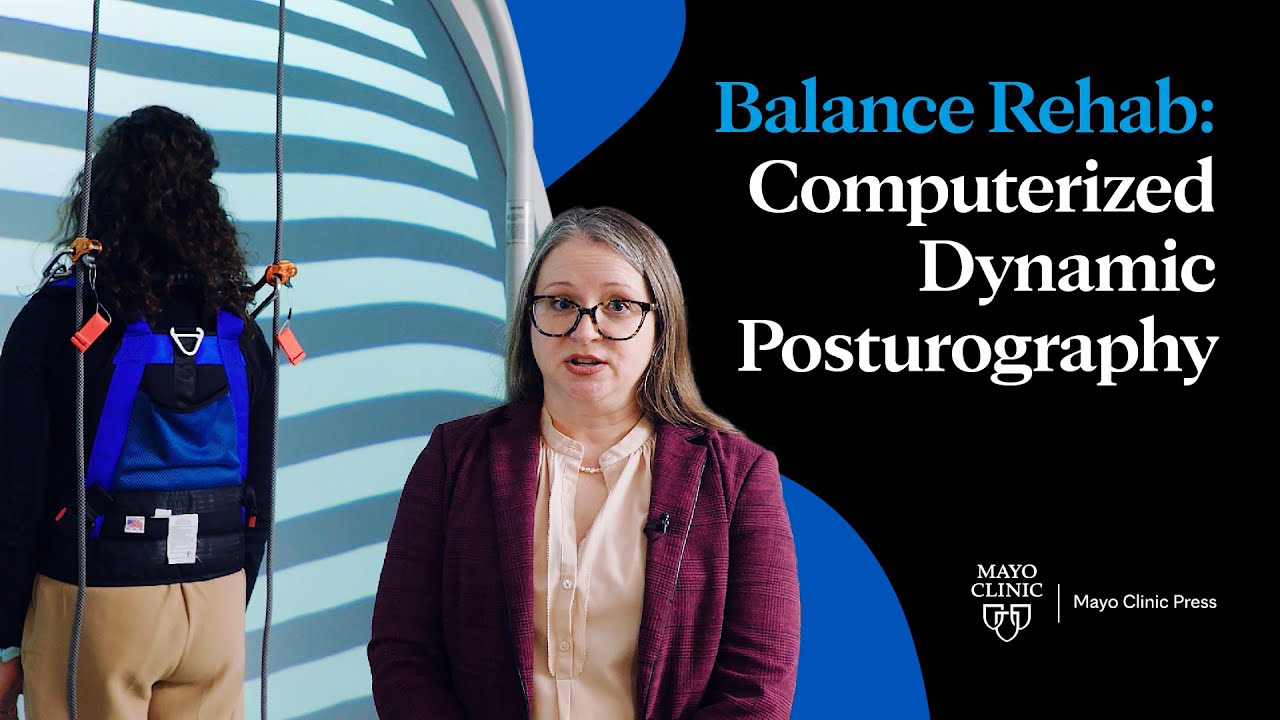 Balance Rehab: Computerized Dynamic Posturography - YouTube
