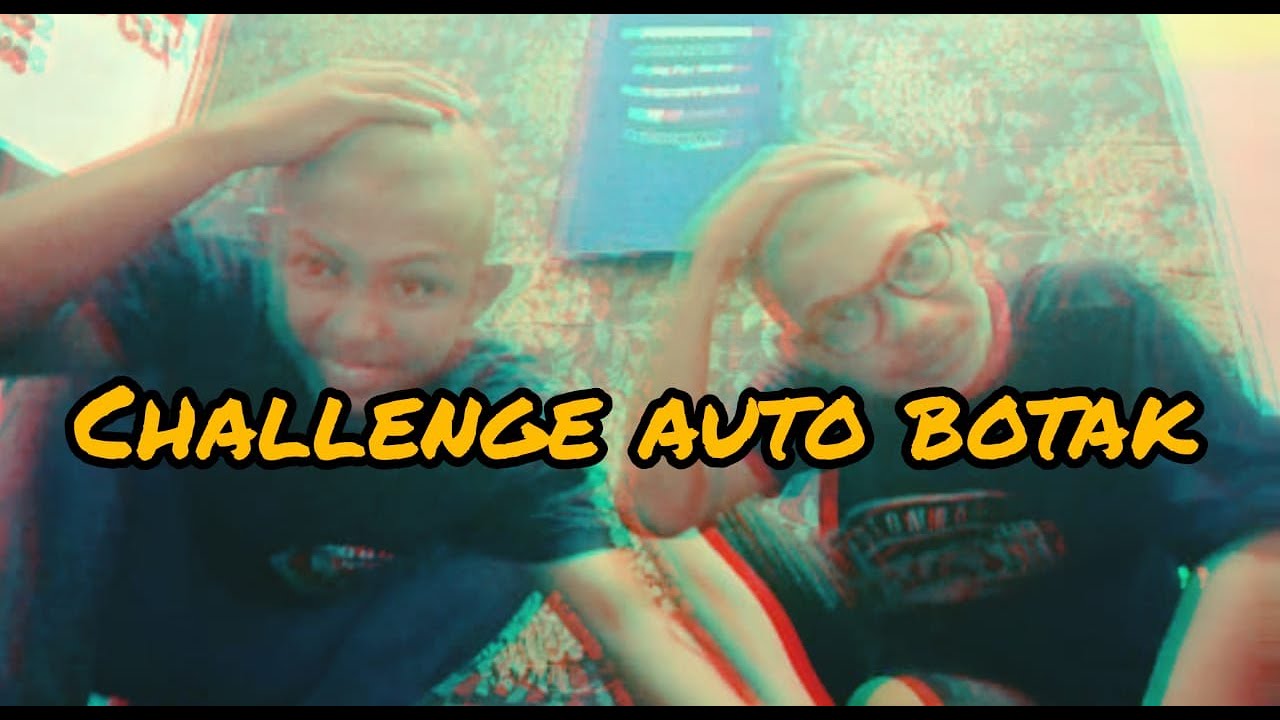 Challenge Botak kinclong||tuyul - YouTube