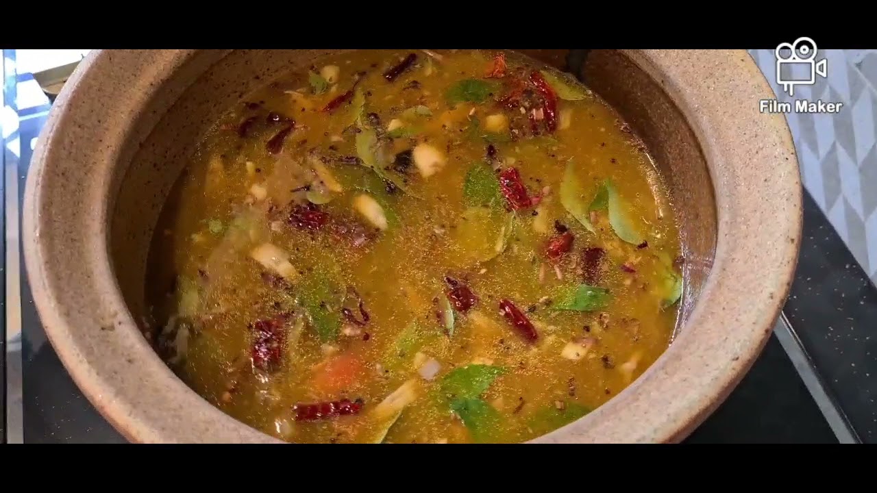 Ammachi's special Rasam and Chicken peratal - YouTube