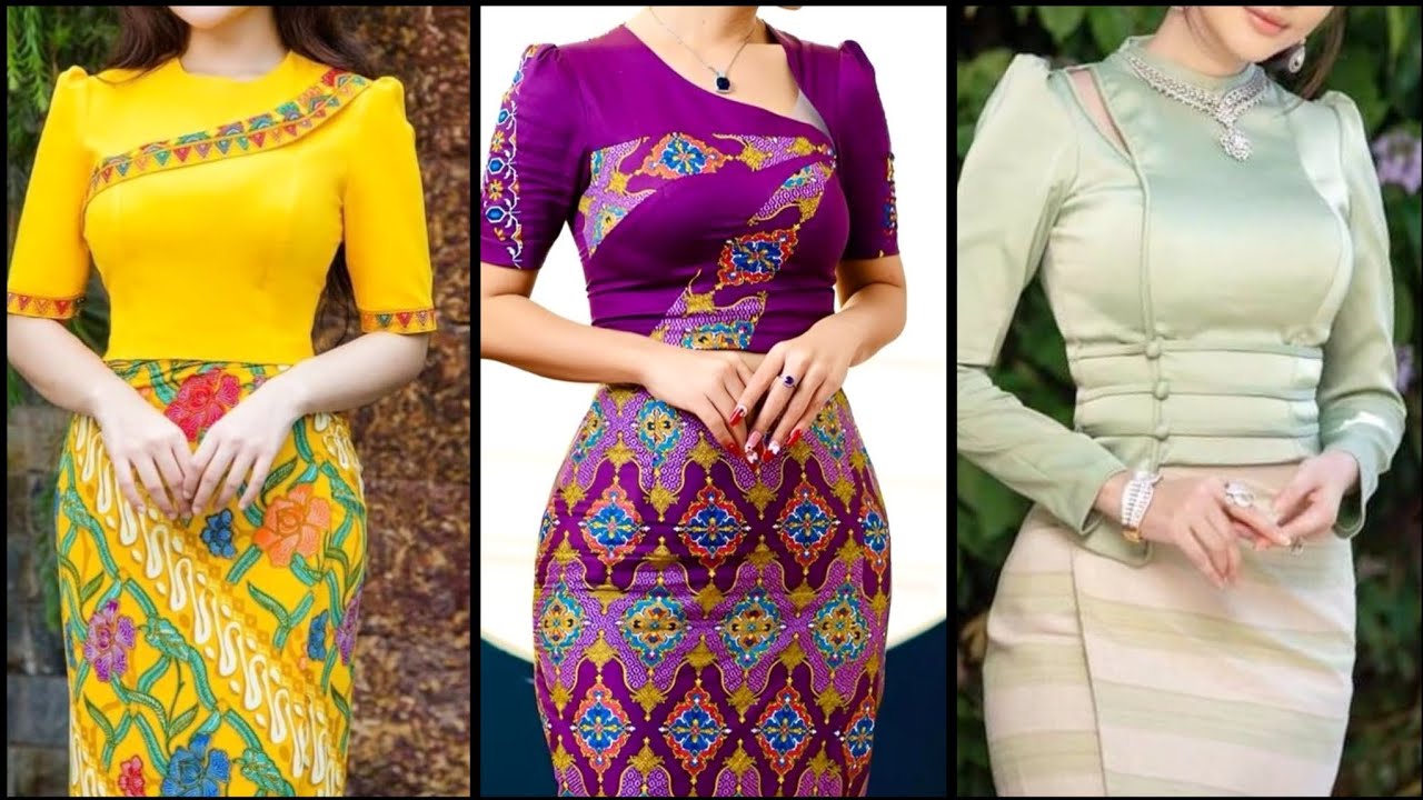 Nicely designed traditional\ Cultural dresses of Myanmar that will look ...