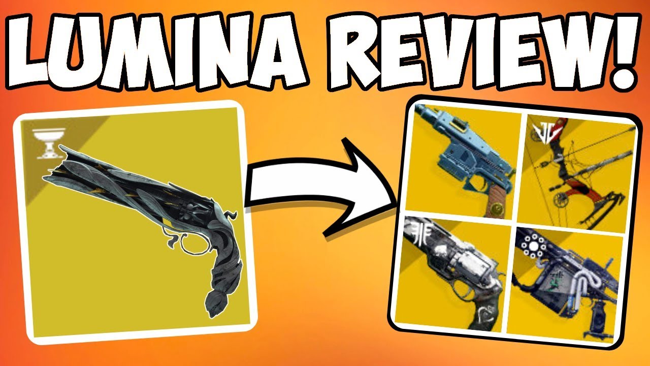 Destiny 2 | LUMINA MAKES EXOTICS INSANE! Amazing Support Weapon! - YouTube