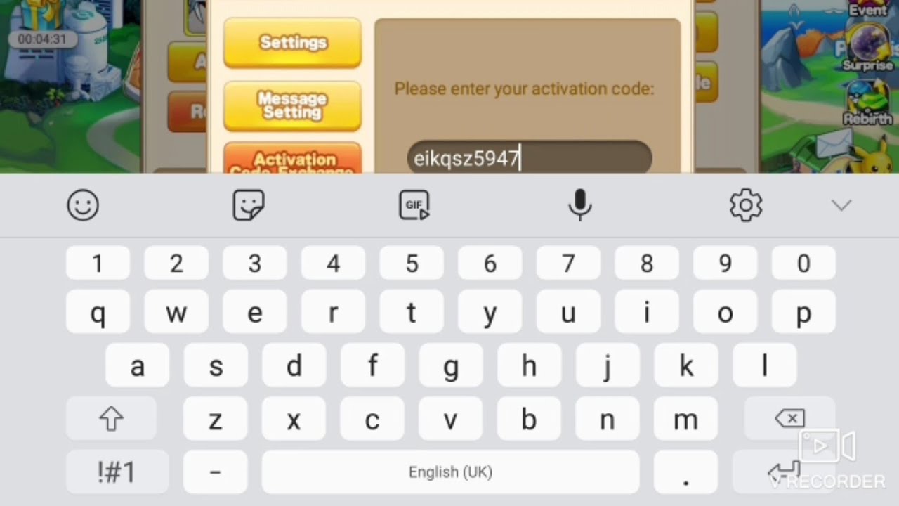 New activation code of Evolve legend 17 august to 24 August - YouTube