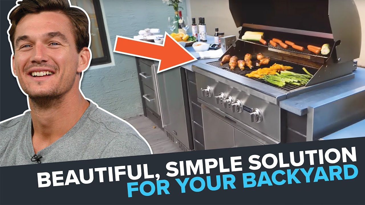 Outdoor Kitchen Ideas with Tyler Cameron | Beautiful, Simple Solution ...