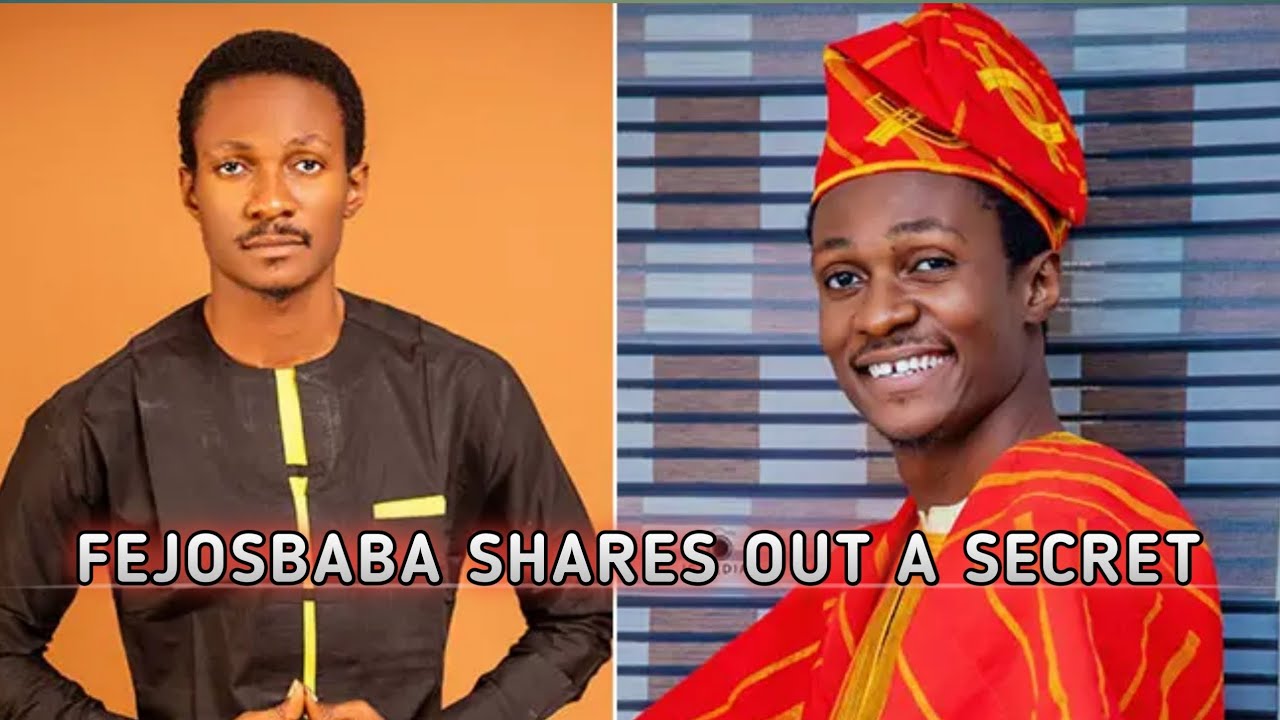 Fejosbaba (femi Adebile) share out a secret to all believers ...