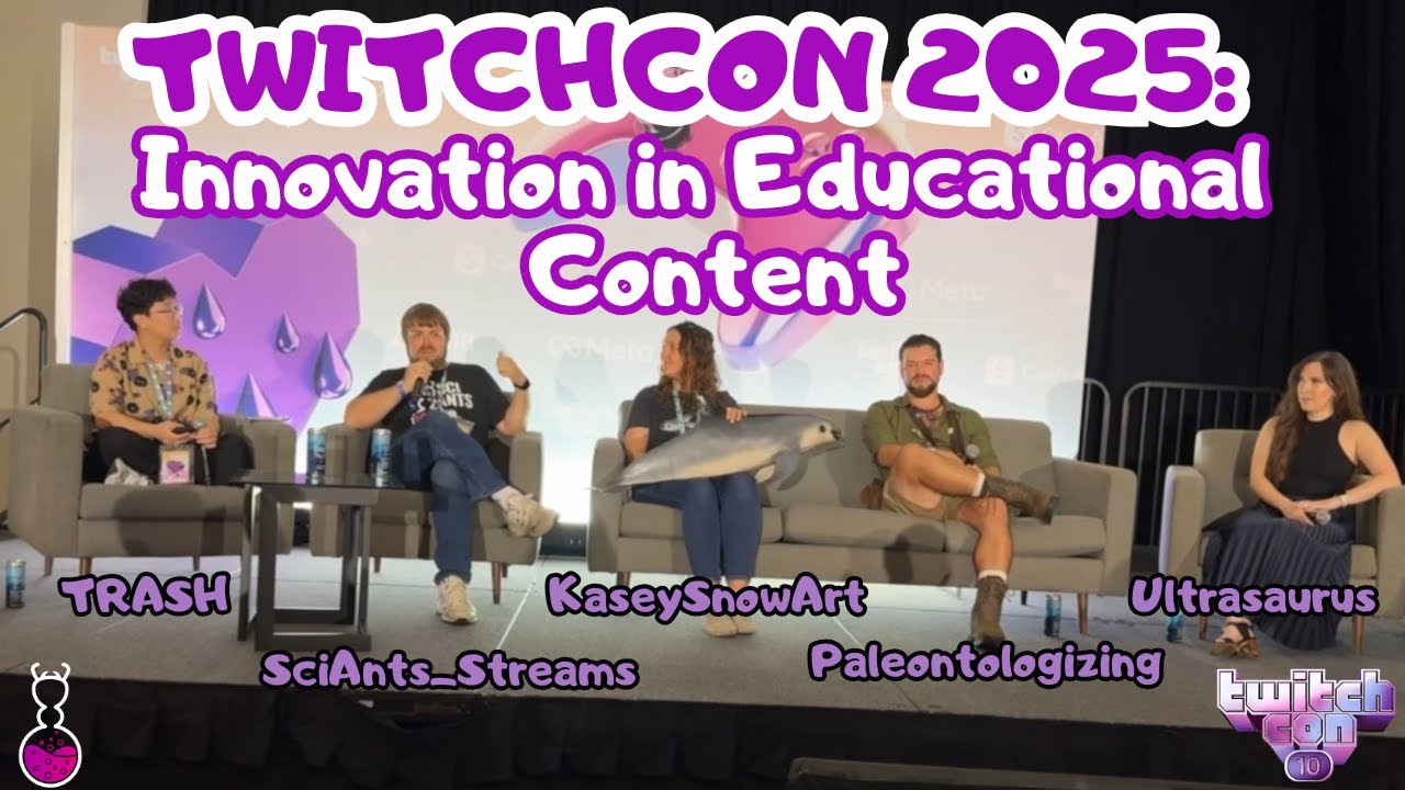 Innovation in Educational Content | TwitchCon 2025 Panel - YouTube