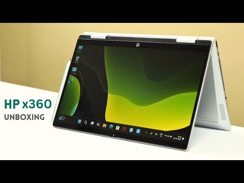 HP Pavilion x360 i7 13th Premium Laptop Unboxing - ASMR