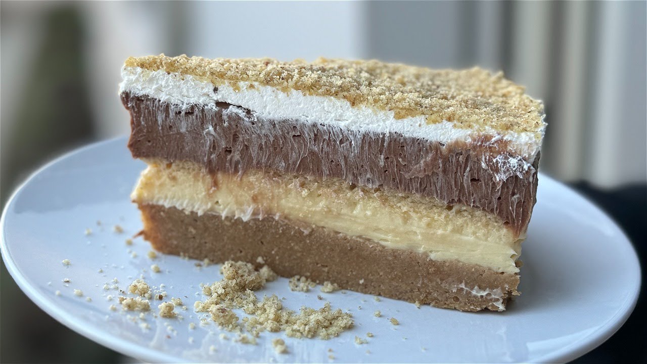 Posna keks torta! Najlepsa posna torta za Svetog Nikolu! Kremasto ...