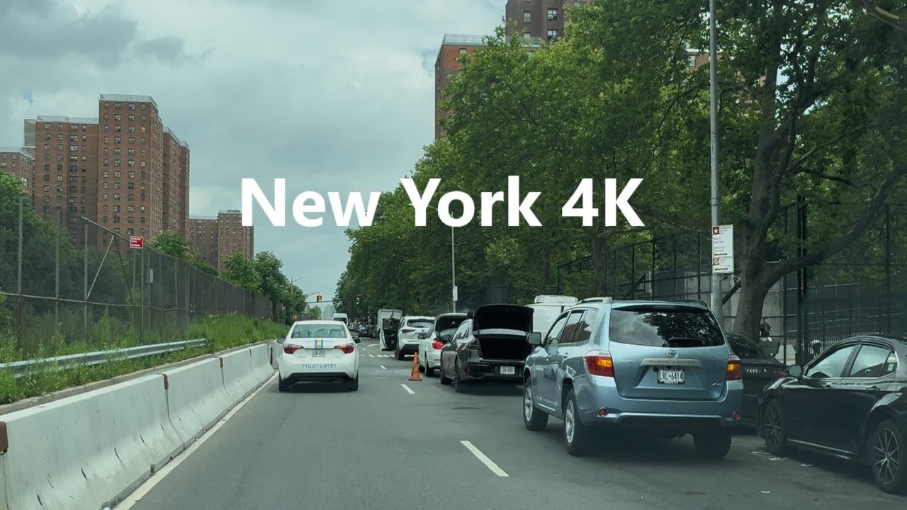 4K New York - Bronx - Driving tour in Park Avenue - YouTube