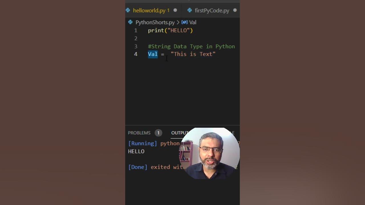 Python String Data Type What It Is And How To Use It Python Pythontutorial Coding