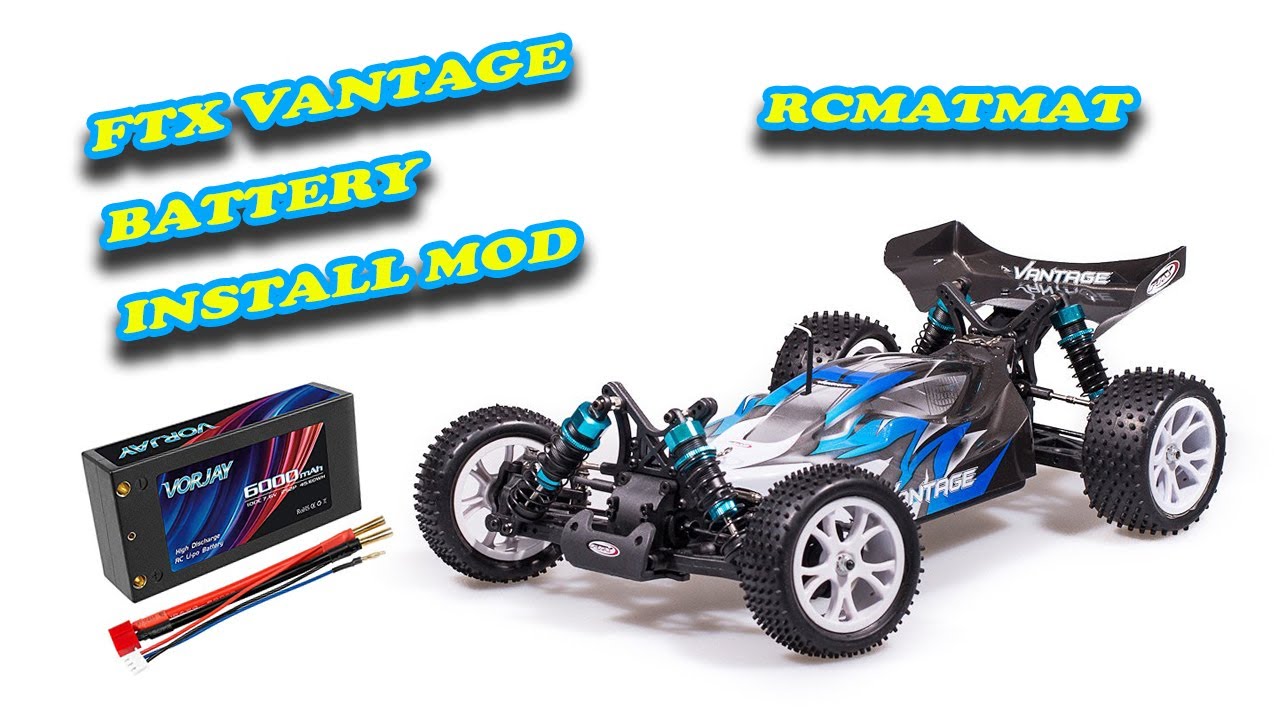 FTX Vantage Battery Install Mod - YouTube