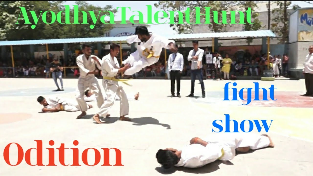 AV karate club faizabad in ayodhyaTalentHunt odition show||Bollywood ...