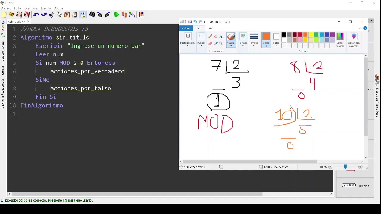 3. PSeint - Funcion "SI ENTONCES" - YouTube
