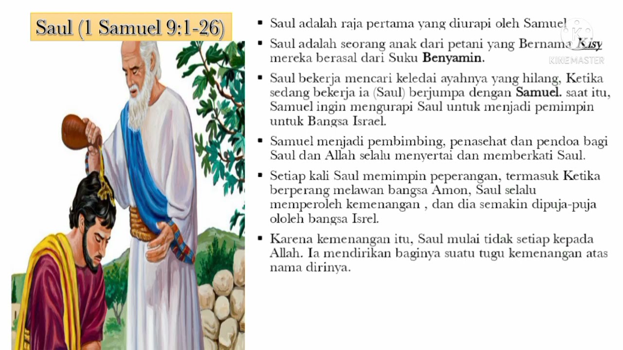 Allah Memberkati Pemimpin Israel (Samuel, Saul dan Daud) Agama Katolik ...