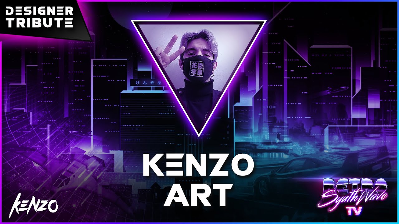Kenzo Art - A talented Designer in Synthwave scene | RSTV 📺 - YouTube