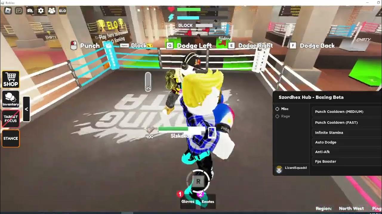 New Boxing Beta | Script Gui Free |(INFINITE STAMINA, PUNCH FASTER, AUTO DODGE, SERVER CRASHER ...