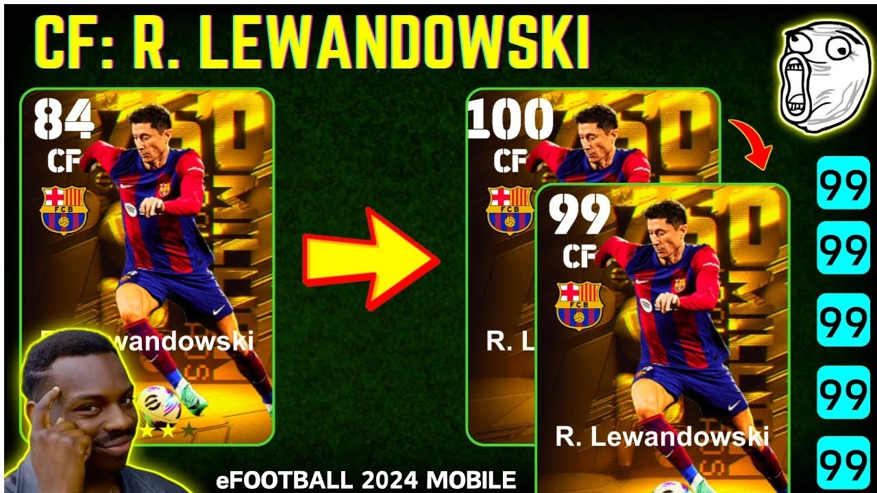 FREE ROBERT LEWANDOWSKI MAX TRAINING GUIDE! 🥵🌟 | Lewandowski Efootball ...