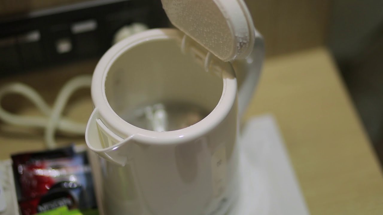 Electric Kettle with Tray Sets White DKTL0004 - YouTube