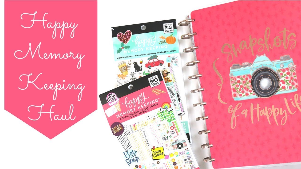 NEW Products: Happy Memory Keeping Line - YouTube