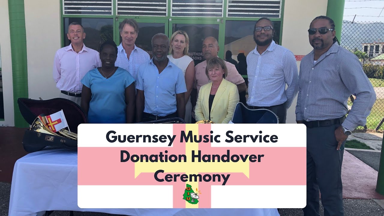 Guernsey Music Service Donation Handover Ceremony - YouTube