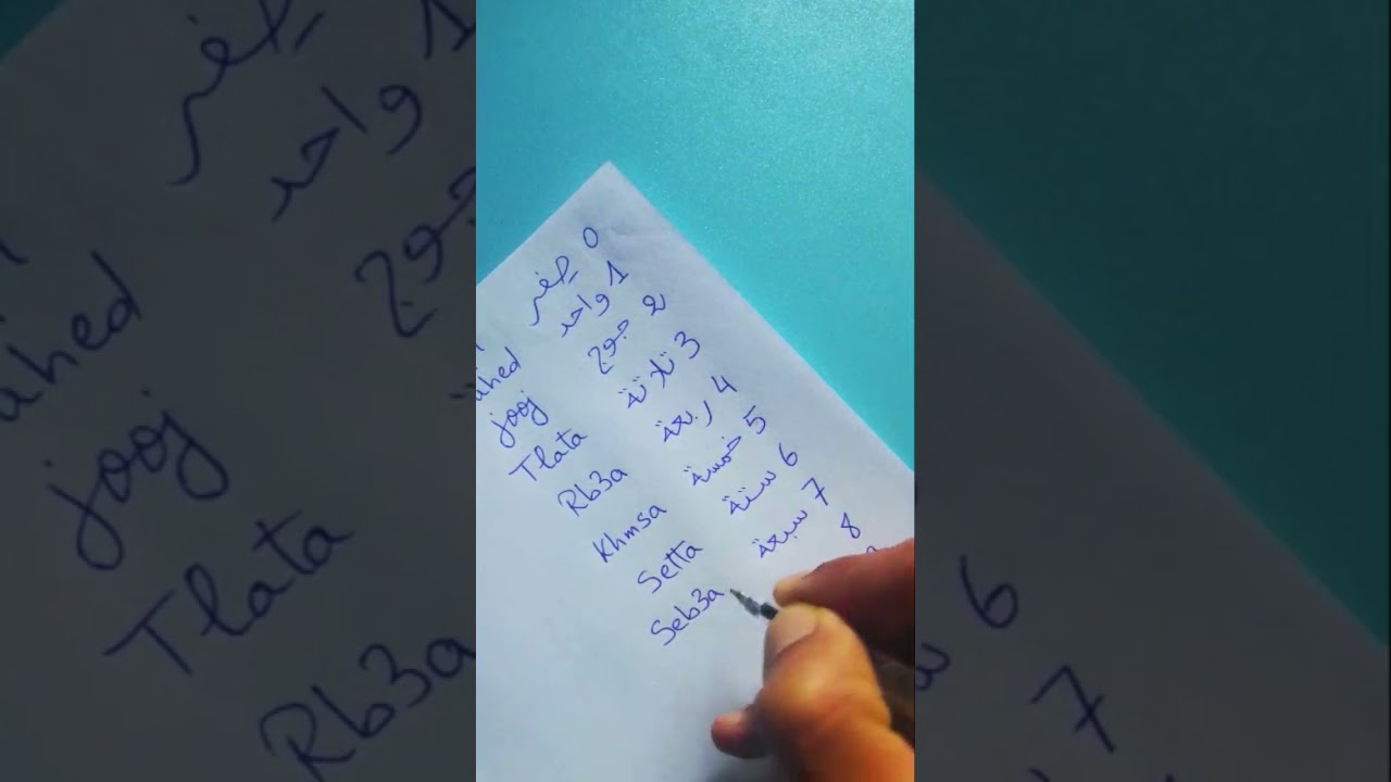 Numbers In Darija 0 To 10 YouTube Numbers In Darija 0 To 10 YouTube