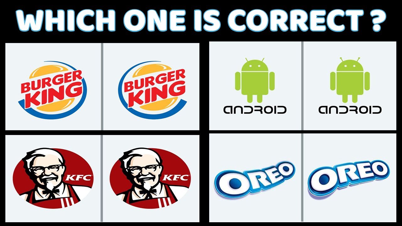 Logo Test of Your Favorite Brands : Will You Pass The Test? || Mind ...