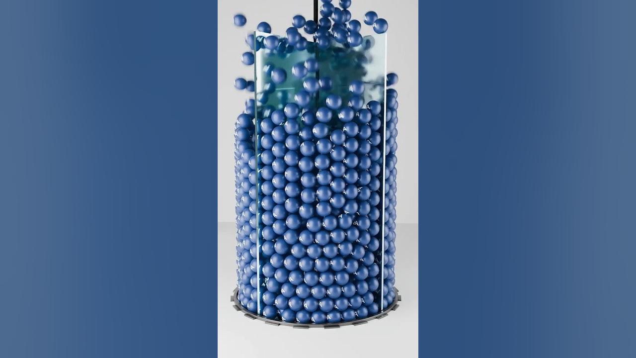 Rigid body simulation looping animation #blender3danimation #Rigidbody #learning #loop #blender ...