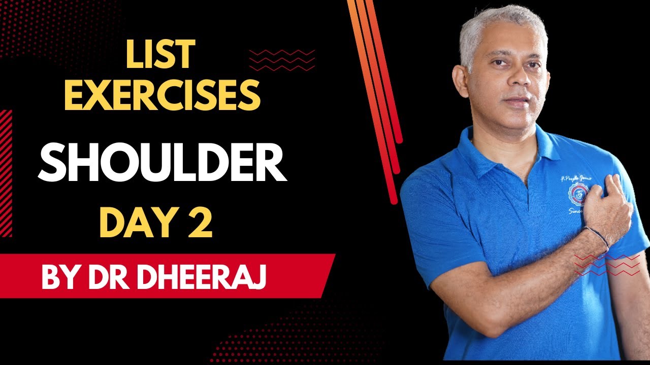 Day-2 | Shoulder | Low Intensity Specificity Training Exercises by Dr ...