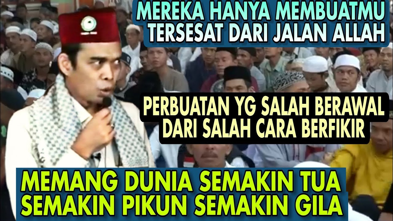 MEMANG DUNIA SEMAKIN TUA SEMAKIN PIKUN SEMAKIN GILA | BERAWAL DARI ...