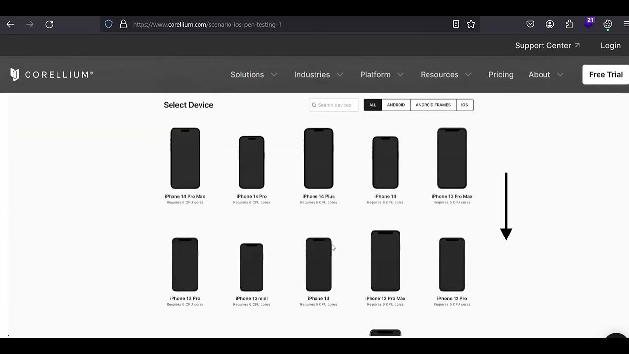iOS PT - Create Your First iOS Device in Corellium - YouTube