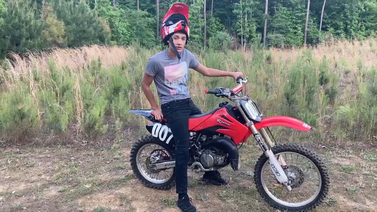 03 CR 85 STOCK EXHAUST TO FMF SHORTY - YouTube