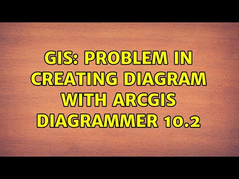 GIS: Problem in creating diagram with ArcGIS Diagrammer 10.2 - YouTube