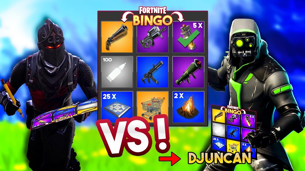 FORTNITE BINGO MET DUNCAN!! - Fortnite Playground (Nederlands) - YouTube