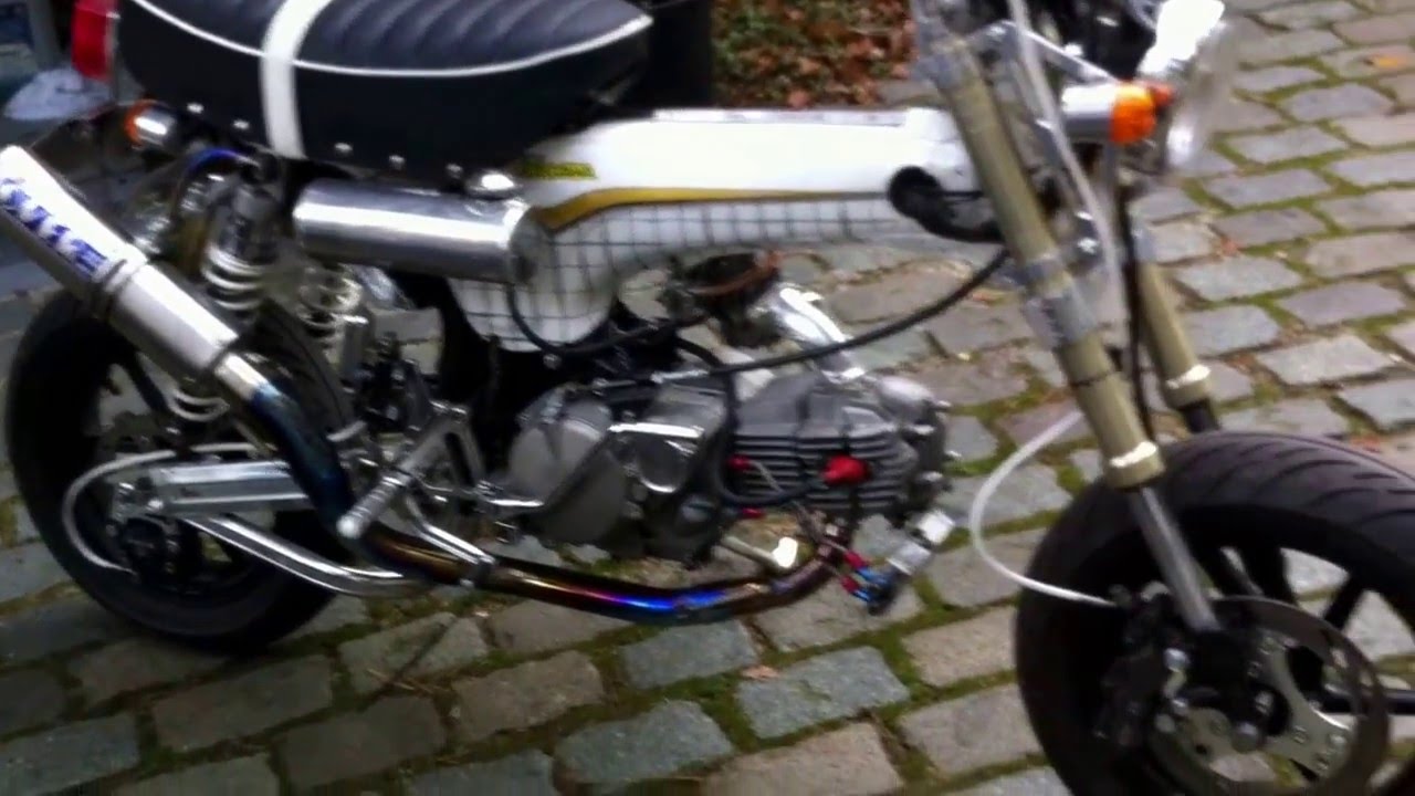 Moto Dax Daytona 150CC Hc piston / Race nok - YouTube