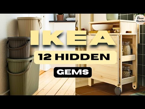12 IKEA HIDDEN GEMS YOU DIDN'T KNOW EXISTED | IKEA shop with me 2025 ...
