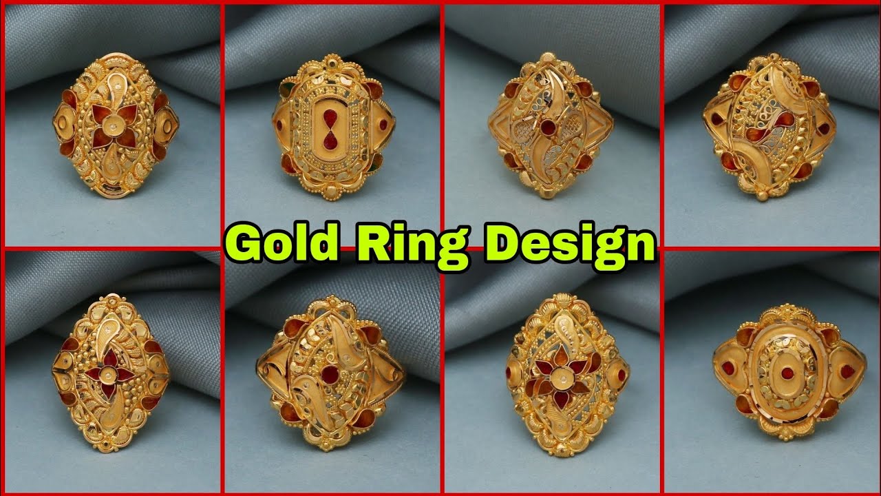 gold finger ring design 2024 || rings designs ideas for 2024 || 2024 ...
