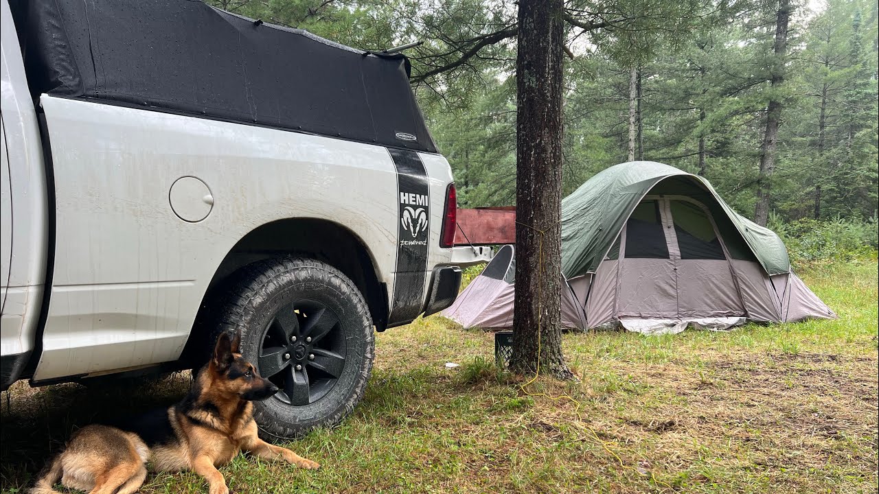 RAM 1500 TRUCK CAMPER - YouTube