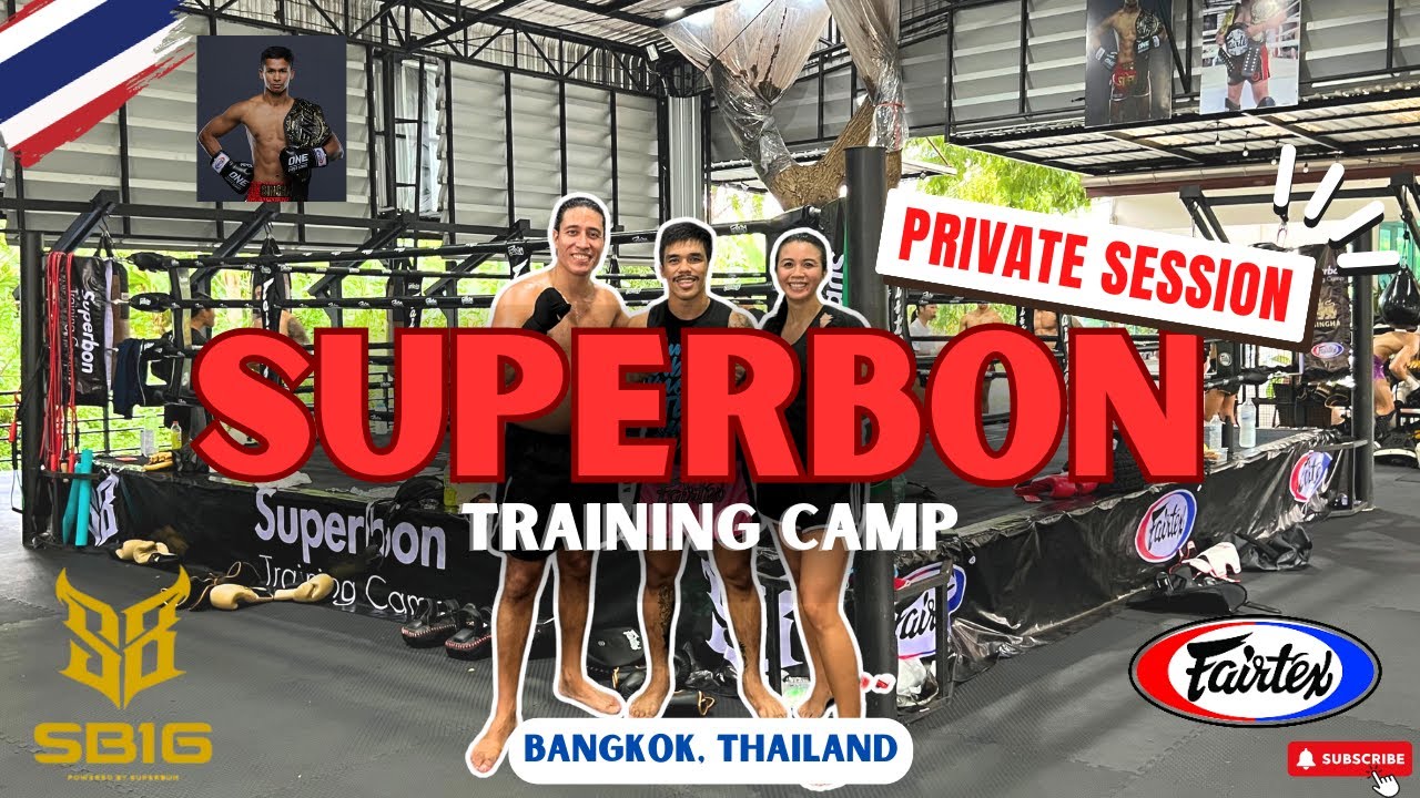 Private Muay Thai Session at SUPERBON Training Camp! 🥊 || BANGKOK 🇹🇭 ...