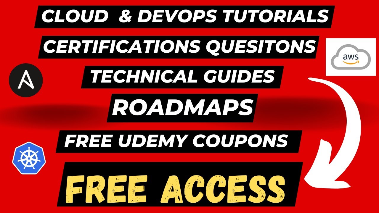 How to learn Cloud and DevOps for Free | Free Tutorial, guides, quiz and Free Udemy Coupons ...